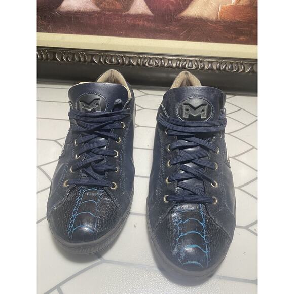 Mauri | Shoes | Mauri Made In Italy Rare Leather Mens Sneakers | Poshmark